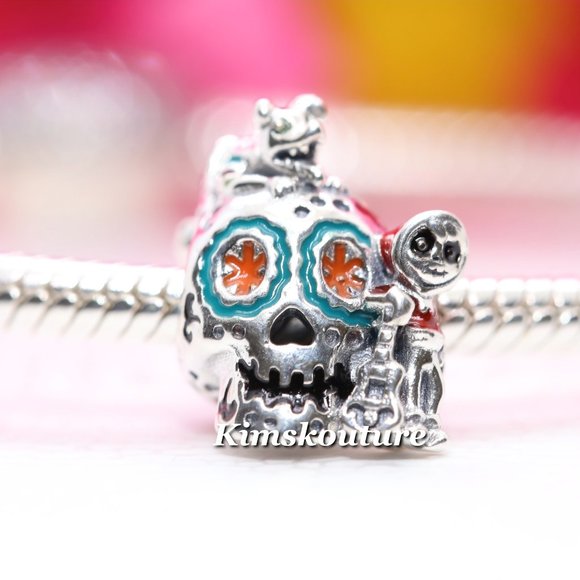 Pandora | Jewelry | Pandora Coco Miguel Dante Skull Glowinthedark Charm ...